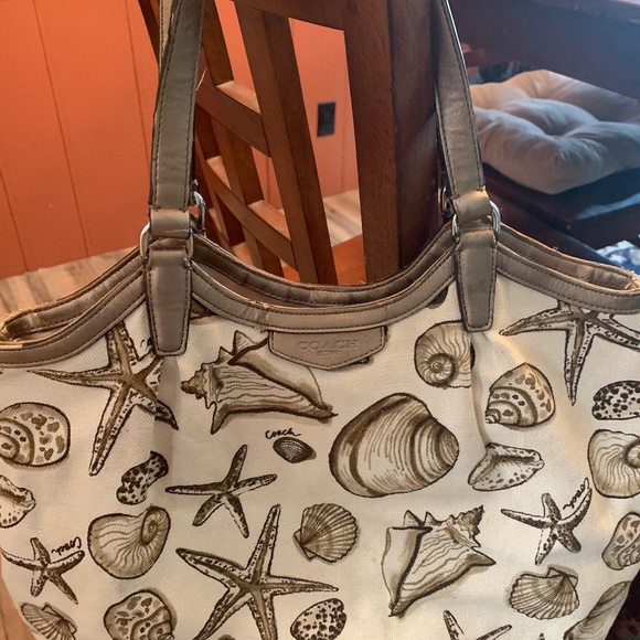 Coach | Bags | Coach Seashell Shoulder Bag | Poshmark
